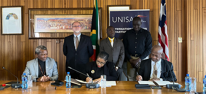 Advancing broad African collaborations: Unisa partners with the ...